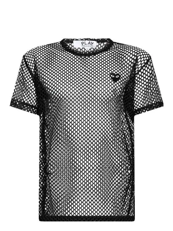 Play Comme Des Garcon Short-sleeved T-shirt - Black