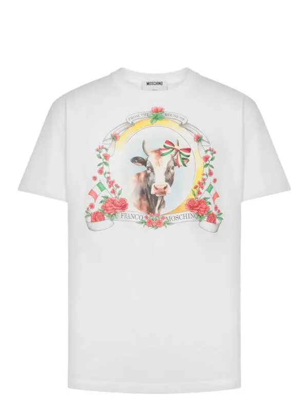 Moschino Graphic-print T-shirt - White
