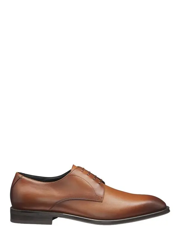 Hugo Boss Round Toe Derby - Brown