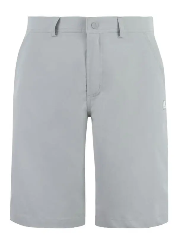 K-WAY Logo Patch Shorts - Gray