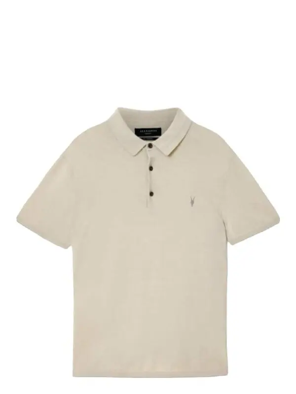 ALLSAINTS Mode Short-sleeve Wool Polo Shirt - No