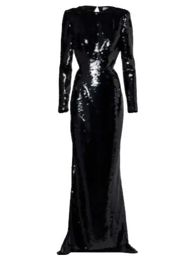 Stella McCartney Sequined Gown - Black