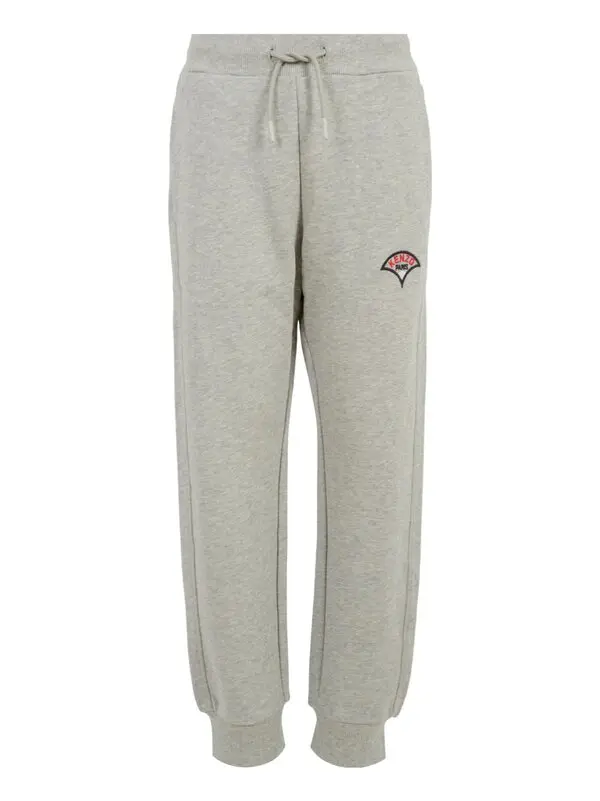 Kenzo Graphic Drawstring Sweatpants - Gray
