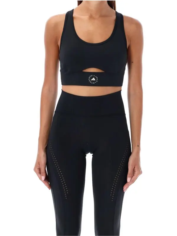 Adidas By Stella McCartney Truestrength Yoga Sports Bra - Black