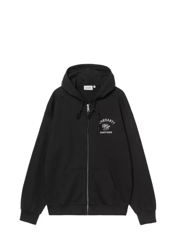 Carhartt Work In Progress Eightynine Drawstring Hoodie - Black