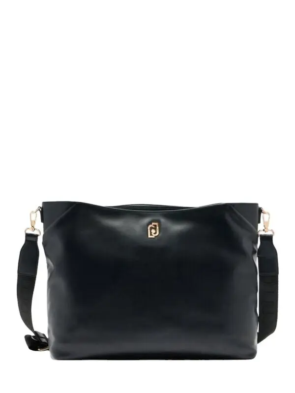 Liu Jo Charm Detailed Medium Tote Bag - Black