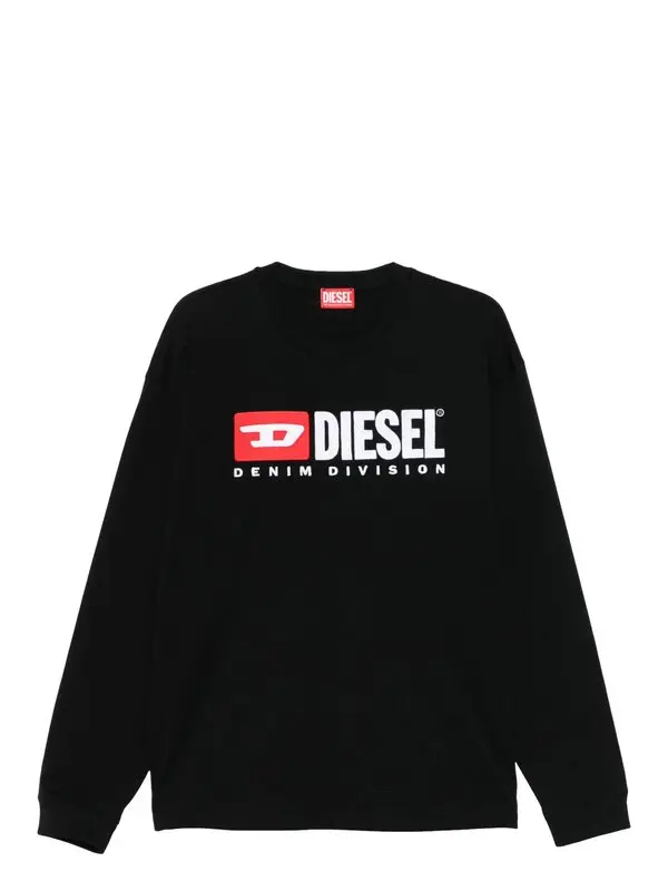 DIESEL® T-box-ls-div T-shirt - Black