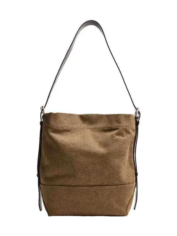 LEMAIRE Small Belted Tote Bag - Brown
