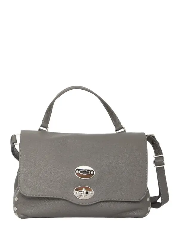 ZANELLATO Flap Shoulder Bag - Gray