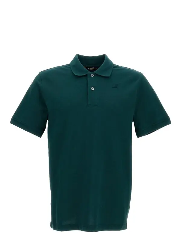 K-WAY Amedee Stretch Pique Polo Shirt - Green