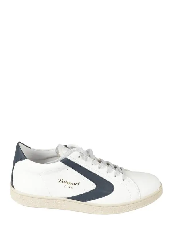 VALSPORT Logo Lace-up Sneakers - White