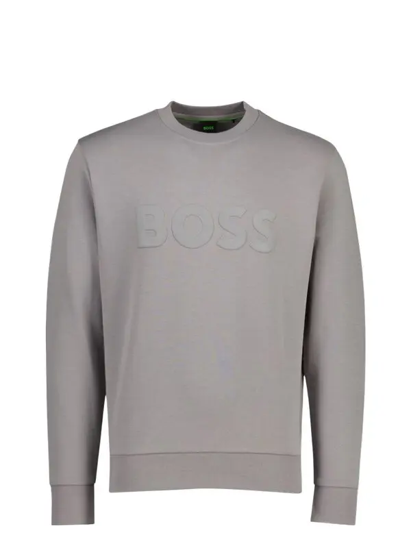 Hugo Boss Long-sleeved Sweatshirt - Gray
