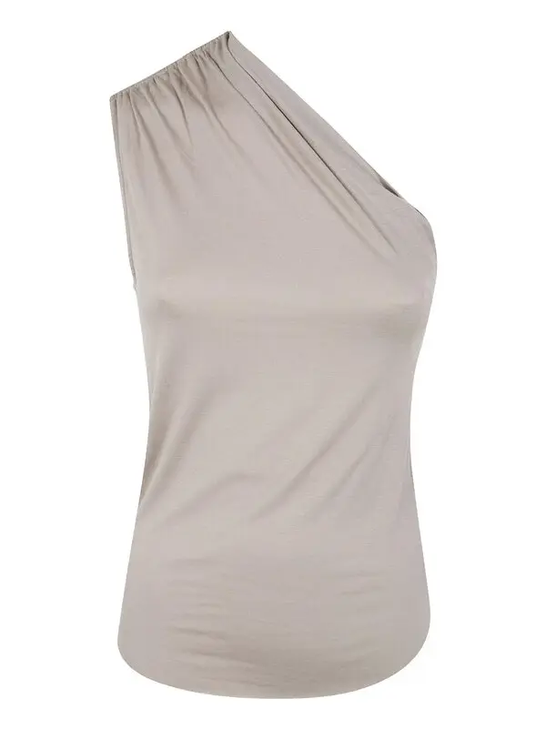 THOM KROM One-shoulder Sleeveless Top - Nude