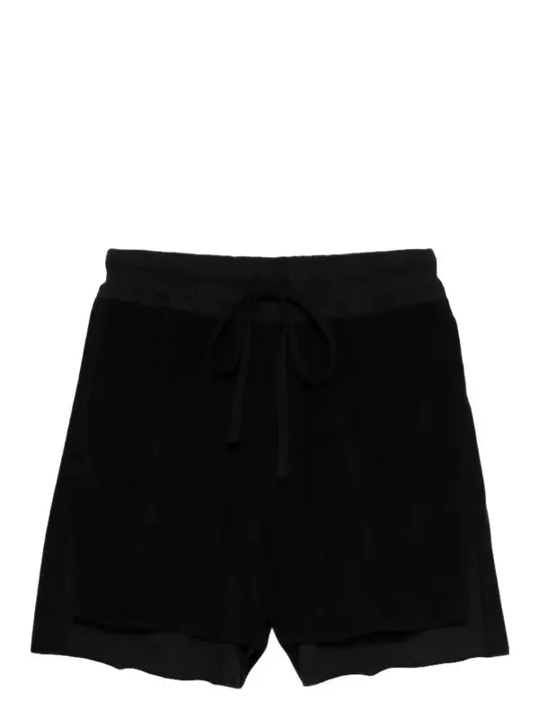 THOM KROM Drawstring Shorts - Black