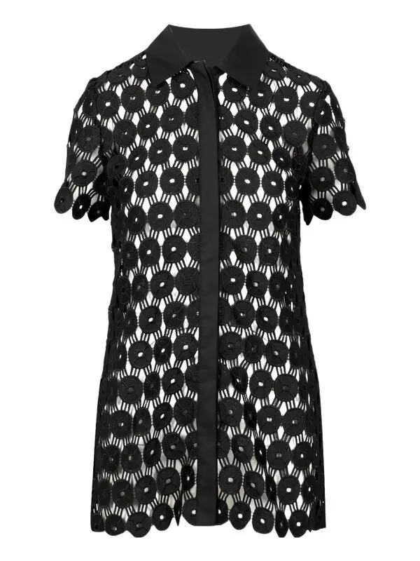 Erika Cavallini Short Sleeve Shirt - Black