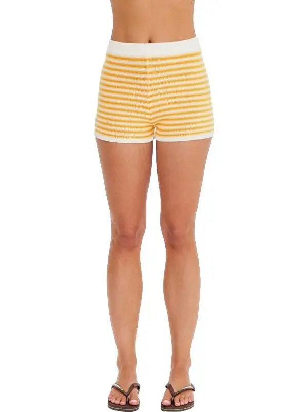 The Upside Daisy D Shorts - Stripe