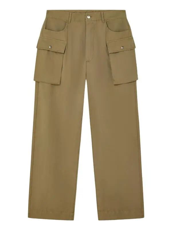 Gimaguas Cargo Pants With Belt Loops - Khaki