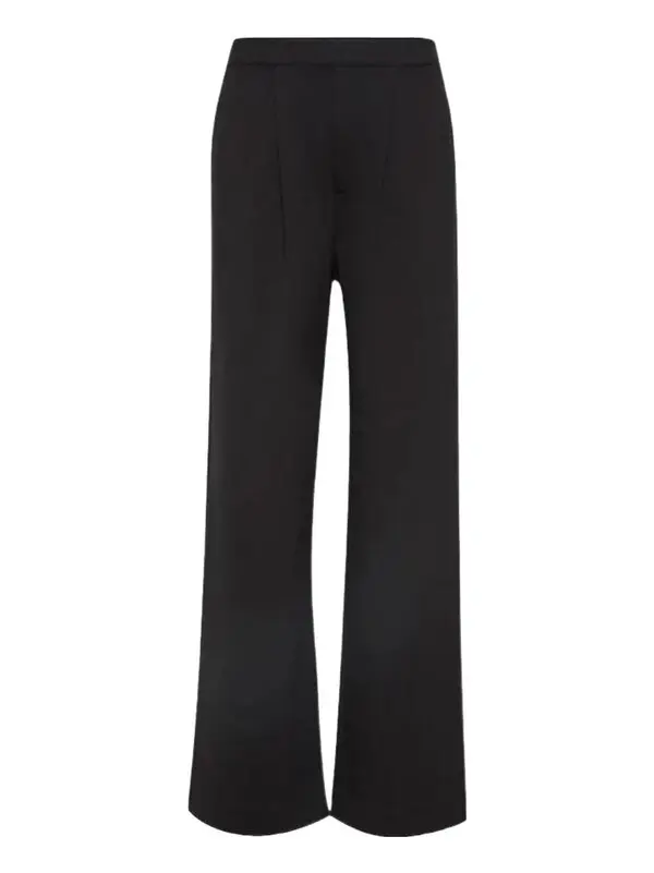 Calvin Klein Tailored Wide-leg Pants - Black