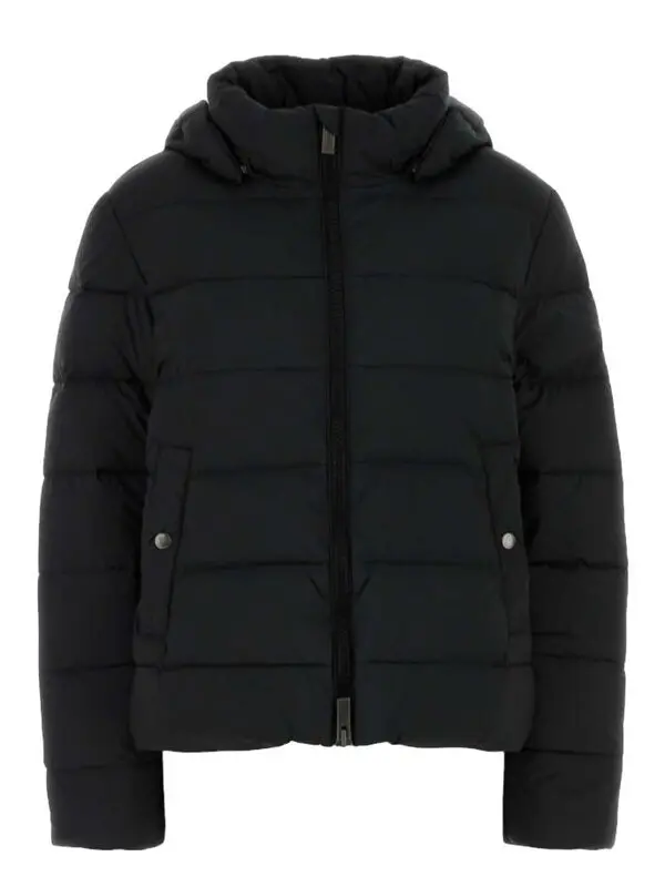 Pyrenex Spoutnic Quilted Down Jacket With Hood - Black