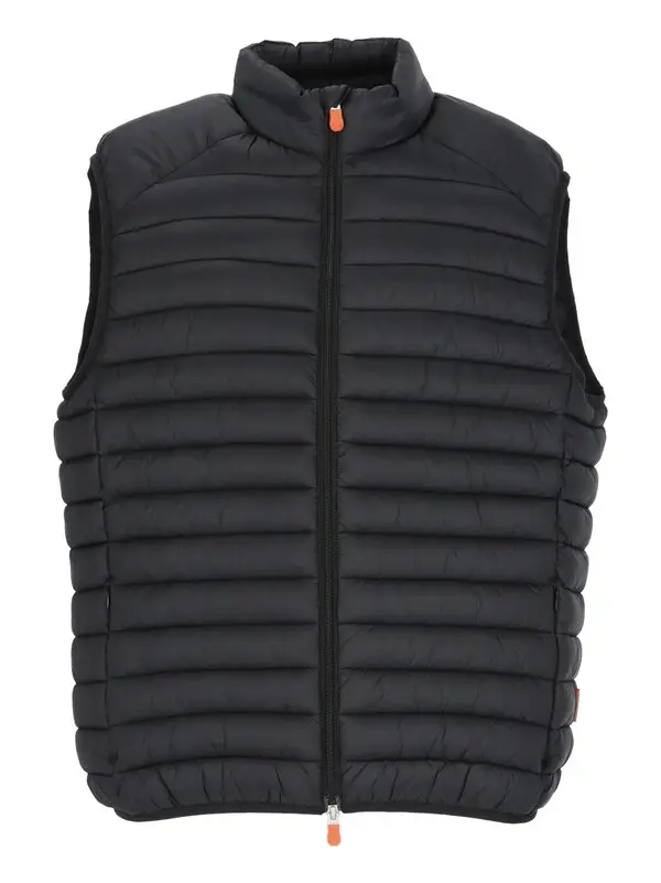 SAVE THE DUCK Quilted Gilet - Black