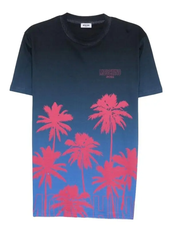 Moschino Short-sleeved T-shirt - Blue