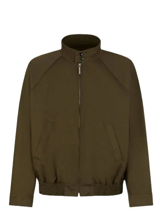 Marni Gabardine Bomber Jacket - Deepsage