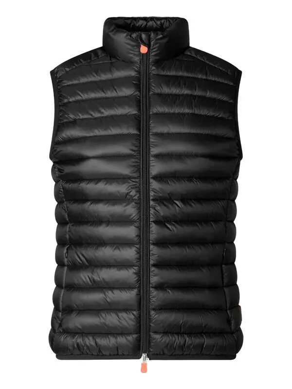 SAVE THE DUCK Charlotte Quilted Gilet - Black