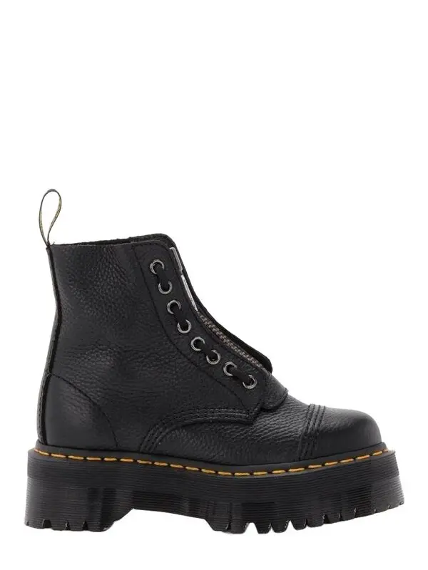 Dr. Martens Sinclair Zip Up Combat Boots - Black