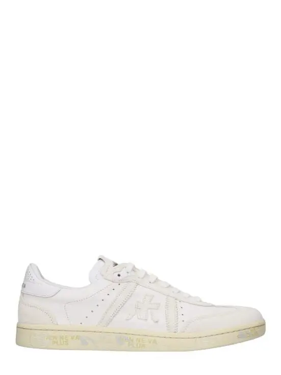 Premiata Lace-up Low-top Sneakers - White