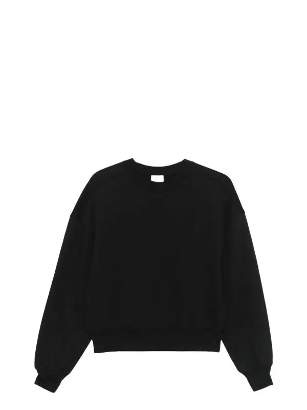 Calvin Klein Cotton Crewneck Sweatshirt - Black