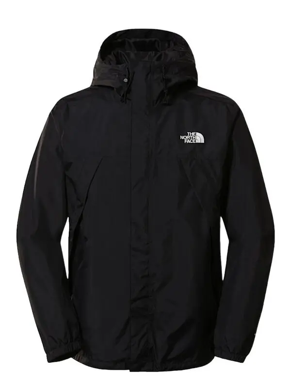 The North Face Antora Jacket Waterproof Hooded Rainwear - Black