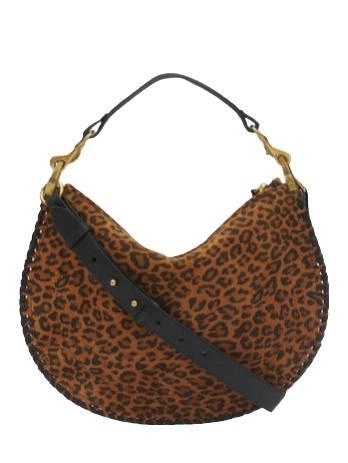 Isabel Marant Étoile Oskan Soft Zip Printed Bag - Leopard