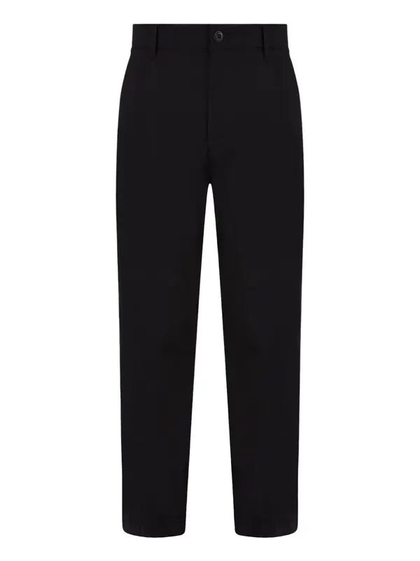 Calvin Klein Tapered Chino Trousers - Black