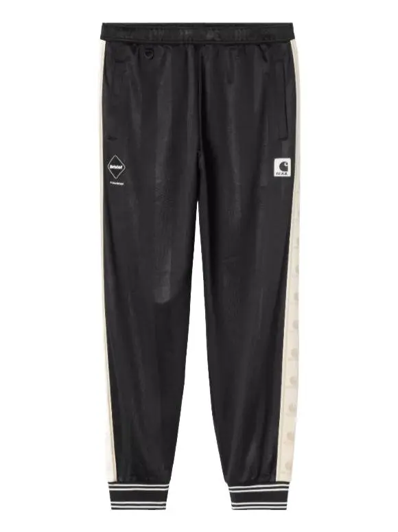 Carhartt Work In Progress Logo Stripe Track Pants - Black