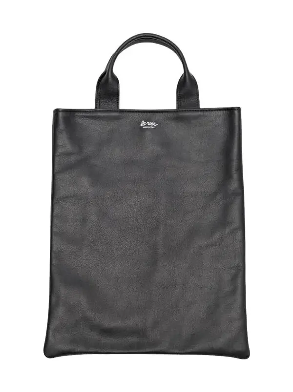 Lela Rose Logo Tote Bag With Top Handle - Black