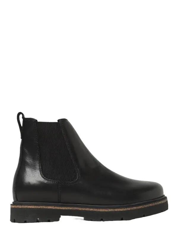 BIRKENSTOCK Highwood Leather Chelsea Boots - Black