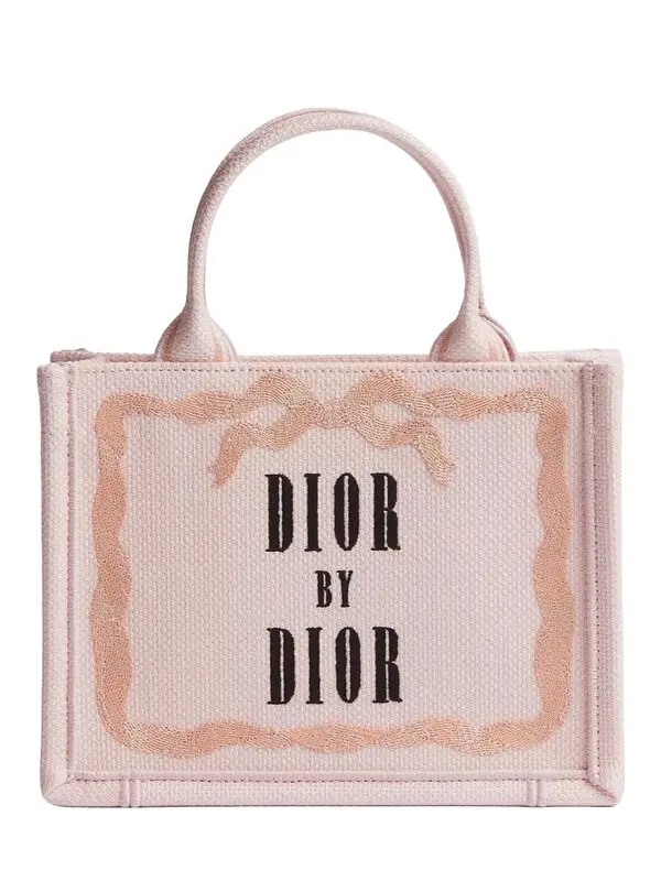 Dior Mini Book Tote Bag - Nude