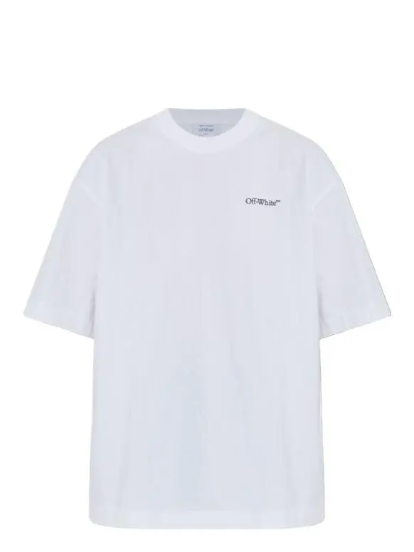 Off-White Half Arrow Skate Logo T-shirt - White