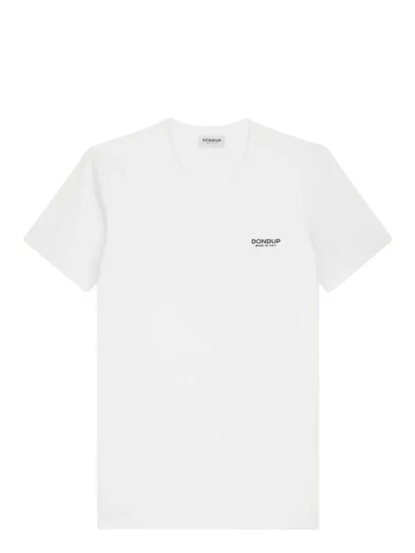 DONDUP Short-sleeved Crewneck T-shirt - White