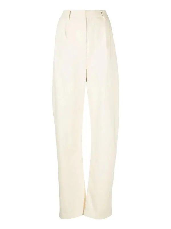 LEMAIRE Straight-leg Cotton-blend Trousers - No