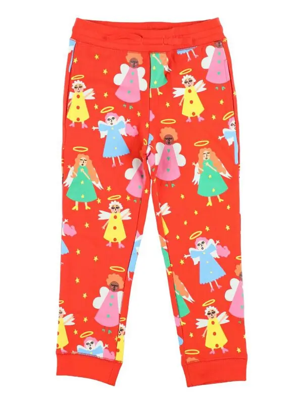 Stella McCartney Printed Sweatpants - Orange