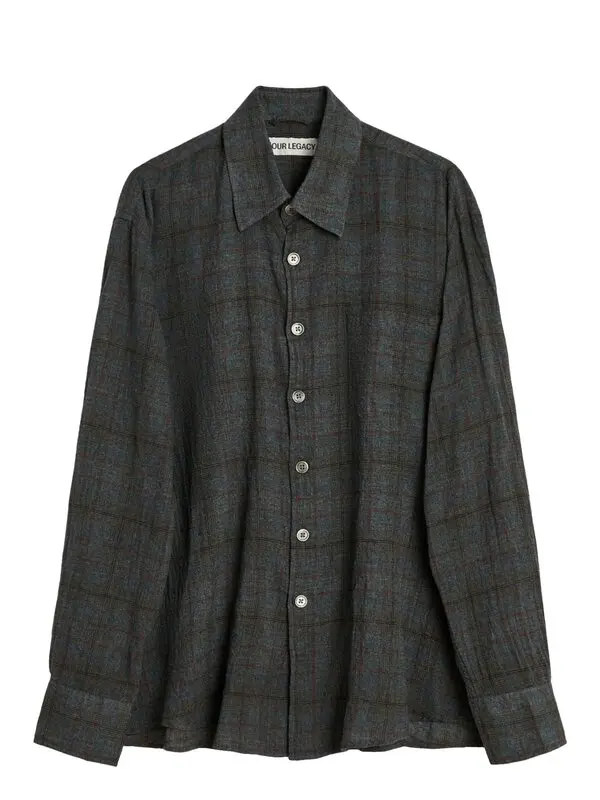 Our Legacy Above Button-up Shirt - Black