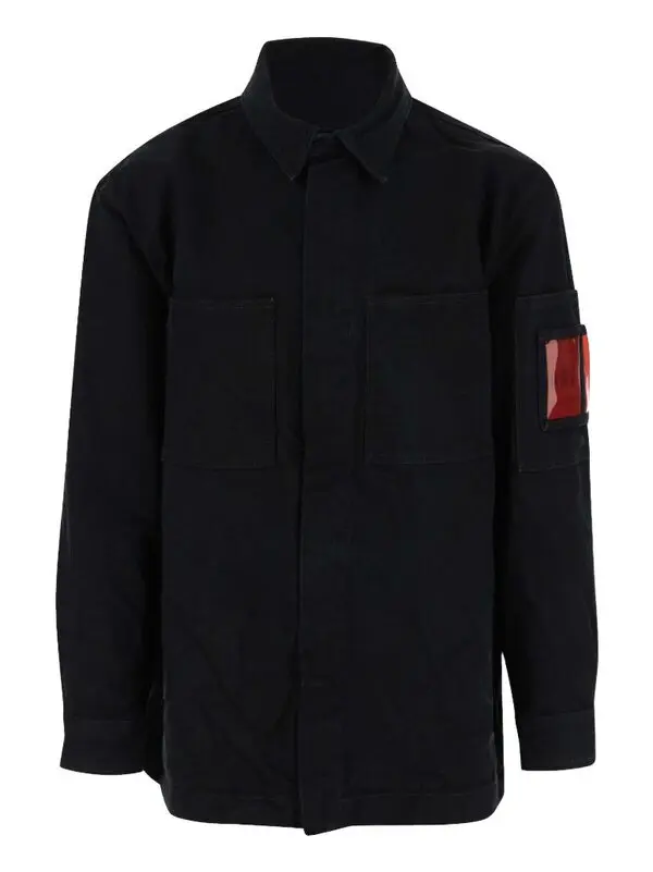 44 LABEL GROUP Hangover Long Sleeved Overshirt - Black