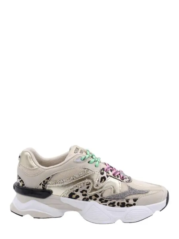 Steve Madden Speeder Chunky Lace-up Sneakers - Nude