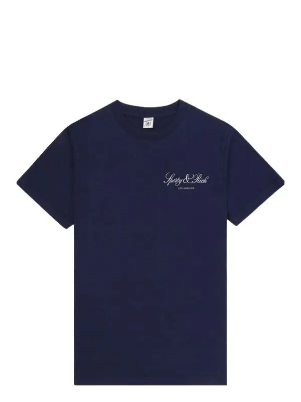 SPORTY  RICH Short-sleeved T-shirt - Black