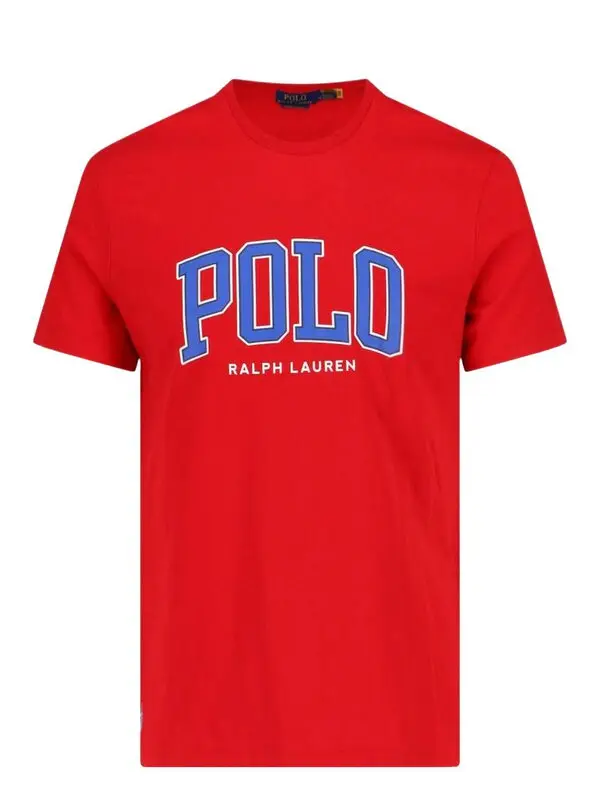 Polo Ralph Lauren Logo-printed Crewneck T-shirt - Red