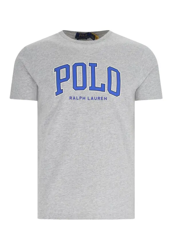 Polo Ralph Lauren Logo-printed Crewneck T-shirt - Grey