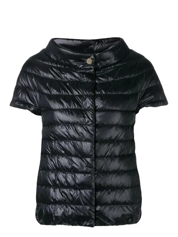 Herno Short Sleeved Puffer Jacket - Black