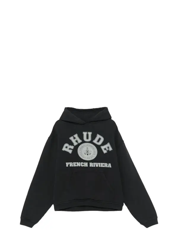 Rhude French Riviera Hoodie - Black