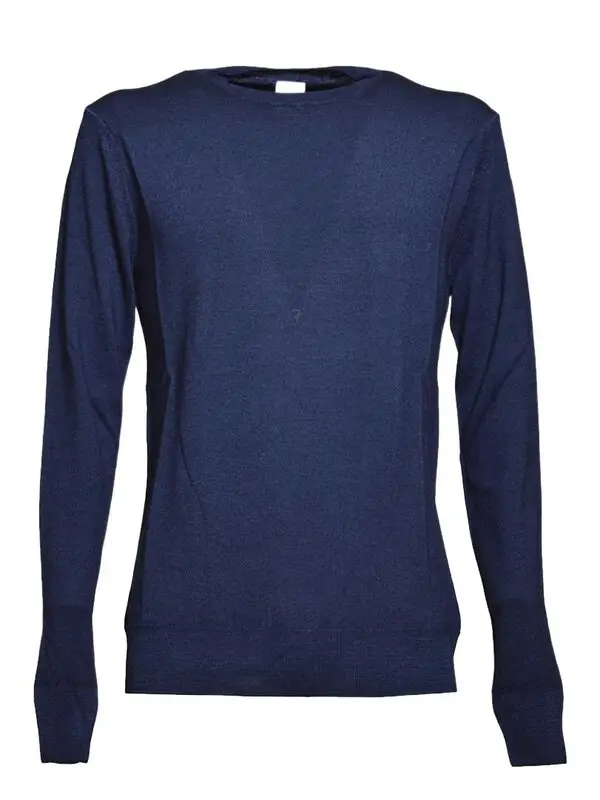 Aspesi Fine Knitted Pullover - Blue
